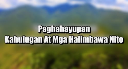 Paghahayupan - Kahulugan At Mga Halimbawa Nito