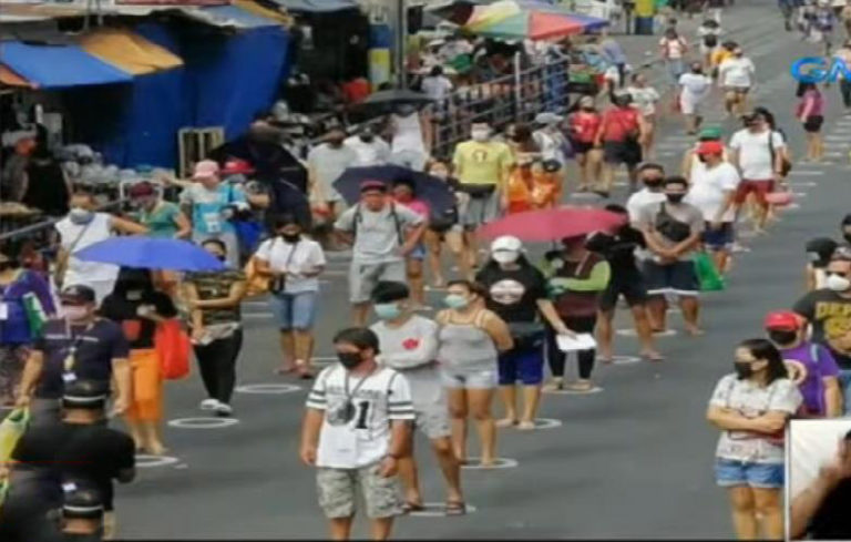 Cavite Use ‘Circle of Life’ as Social Distancing Measures for Market-Goers