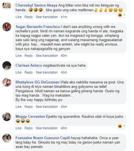 Lady Netizen Criticized For Posting “Handa” Amid Health Crisis