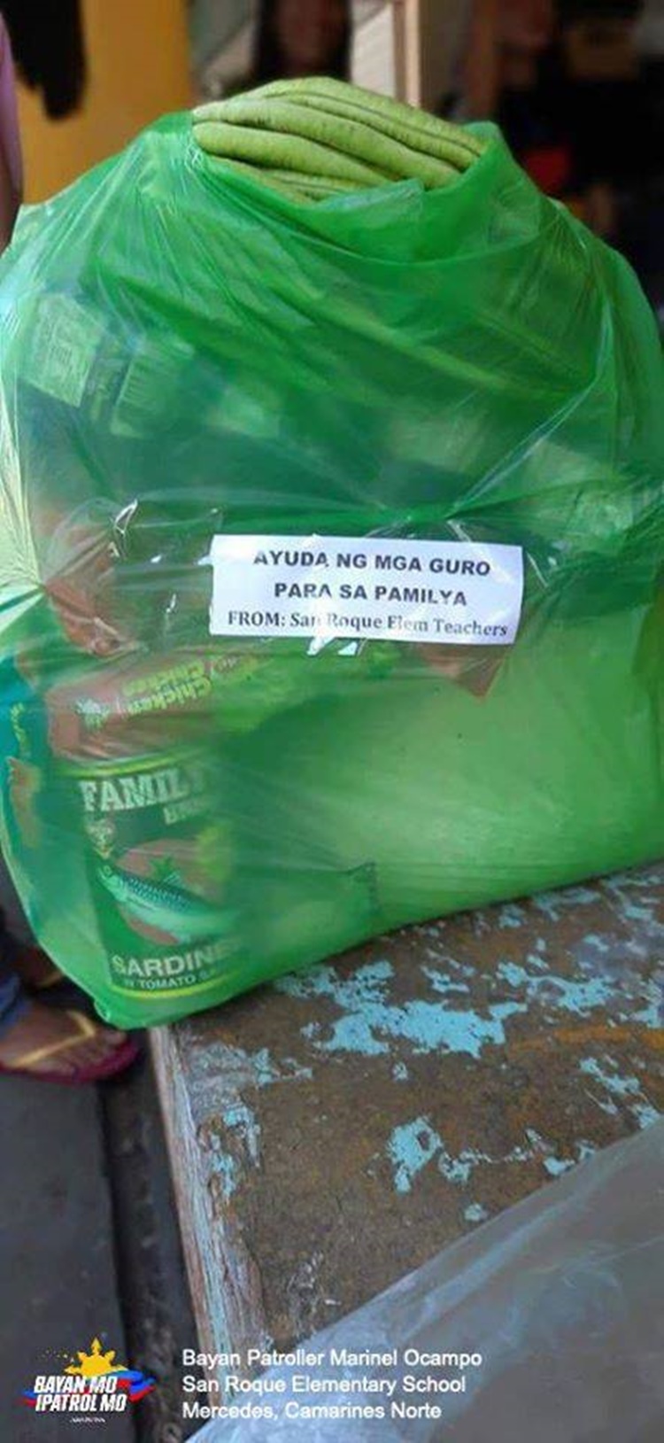 Kind Teachers Use Own Money To Give Relief Goods To Students