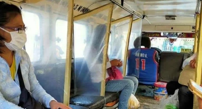 Jeepney Lauded For Social Distancing Measures For Passengers