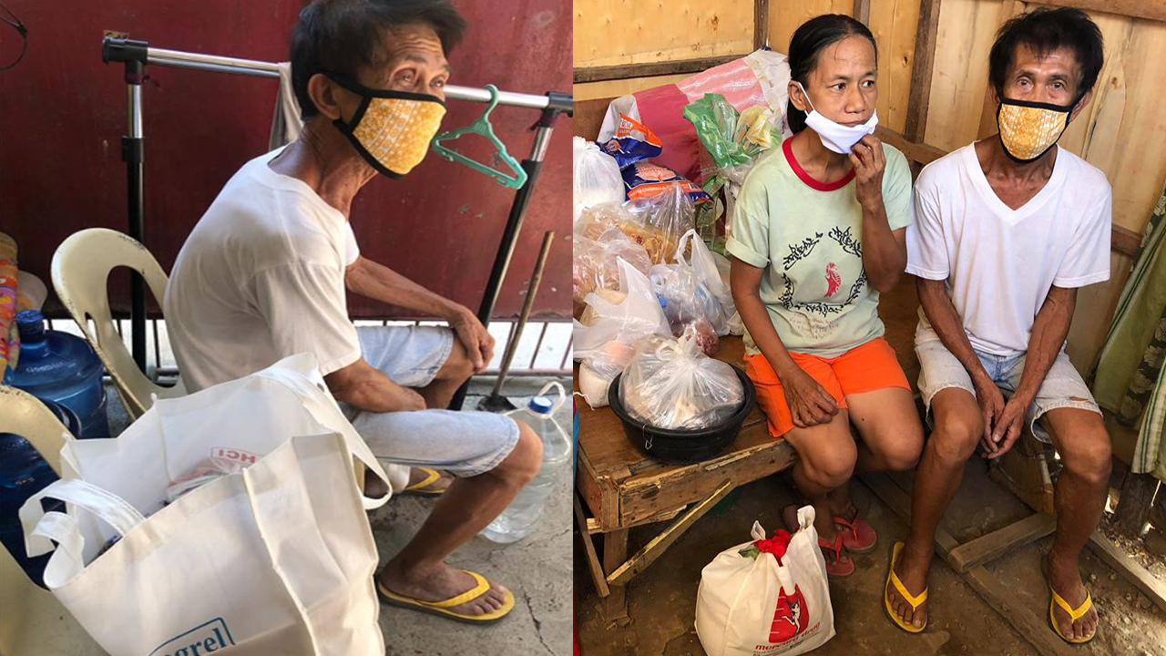 Poor Elderly Man Has Been Eating Rice & ‘Chichiryang Bangus’ Amid ECQ