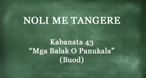 Kabanata 43 Noli Me Tangere – “Mga Balak O Panukala” (BUOD)