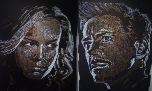 Avengers: Filipino Artist Draw MCU Characters Using Metallic Sharpie