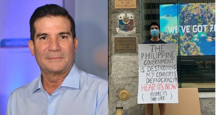 Edu Manzano Reacts To Son Enzo Manzano's Solo Protest In New York