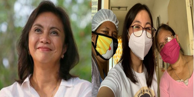 Leni Robredo 's Daughter Tricia Celebrates Birthday W/ Senior Citizens ...