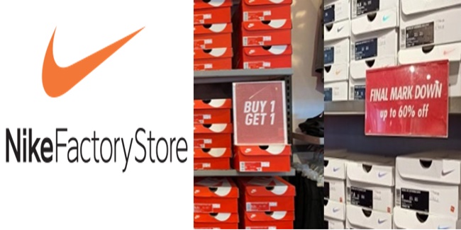 Nike Factory Store: Score Up To 60% Off, Buy 1 Get 1 Deals