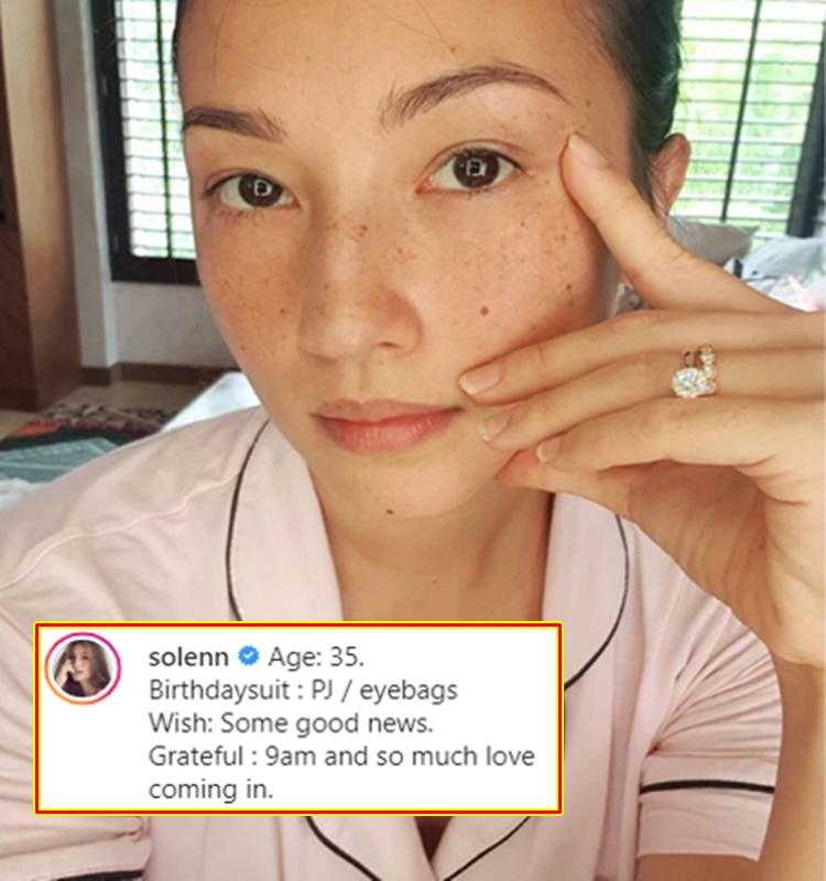 Solenn Heussaff Shares Barefaced Selfie To Celebrate 35th Birthday