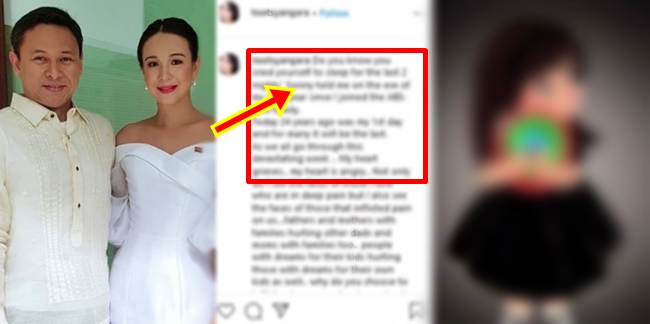 Sonny Angara's Wife "Tootsy" Reveals Side On ABS-CBN Franchise Denial