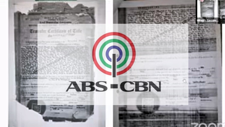 ABS-CBN Franchise Issue: Solon's proofs claiming network's fake land title