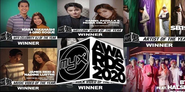 MYX Awards 2020: Here's The Complete List Of Winners