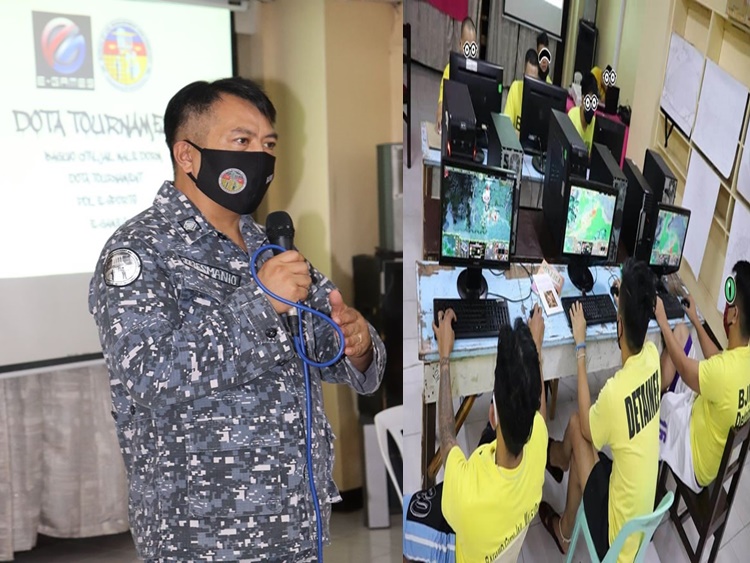 BJMP Conducts First E-games 'DOTA' Tournament for Inmates