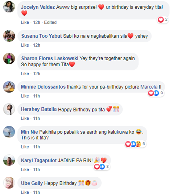 JaDine Spotted Together Again During Birthday of James Reid’s Mom