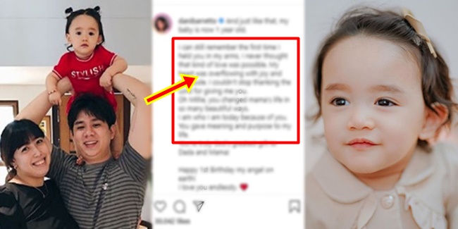 Dani Barretto Posts Heart-Melting Birthday Message For Daughter Millie