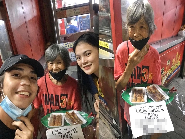 Elderly Vendor Sells ‘Ube Cheese Turon’ Despite Old Age