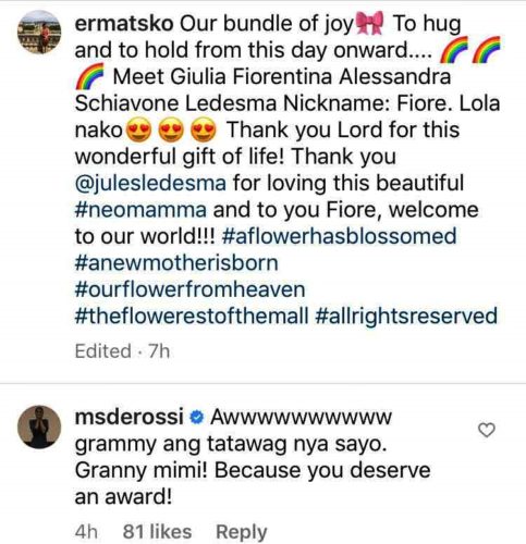Assunta De Rossi Mother Reacts To Miracle Baby: "Lola na 'ko!"