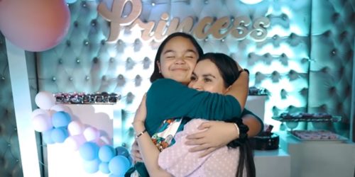 Princess Pacquiao Wears Fully Beaded Swarovski Gown For Prom (Photos)