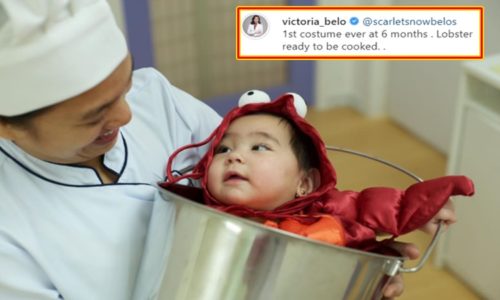 Scarlet Snow Belo: Vicki Shares Photo Of Daughter Wearing 1st Costume Ever
