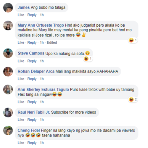 Mary Lite Lamayo Fails to Recognize Jose Rizal "Hala sino yan? Artista ...