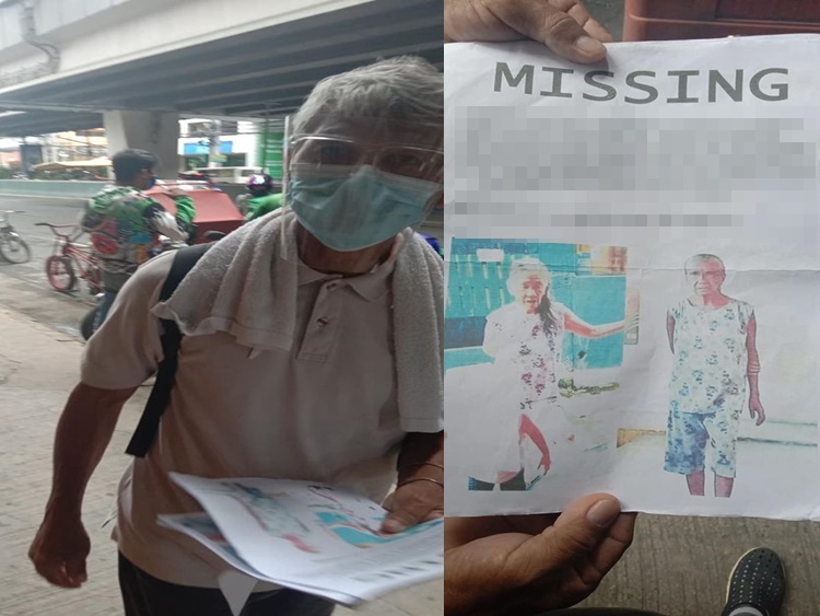 Food Delivery Rider Post Photos of Old Man Looking For His Missing Wife