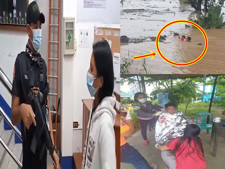 Policeman Hailed as “Hero Cop” After Saving Some Residents from Drowning