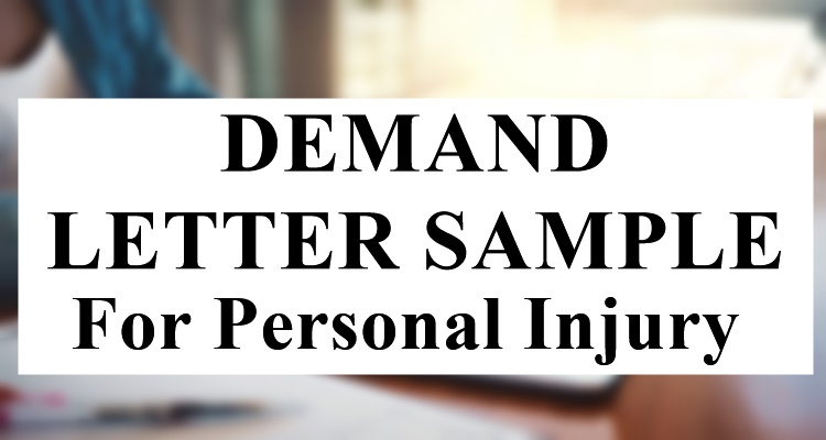 Demand Letter Sample For Personal Injury