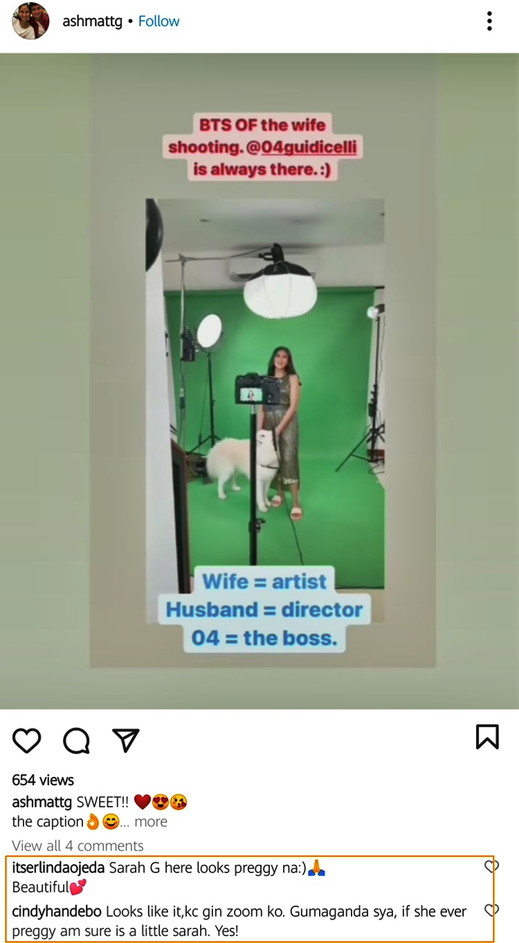 Pregnant Sarah Geronimo In Photos? Matteo Guidicelli Shares This Photo