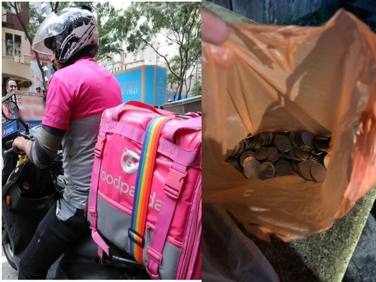 Food Panda Rider Shows Kindness to Poor Boy Who Wants to Eat Pizza for ...