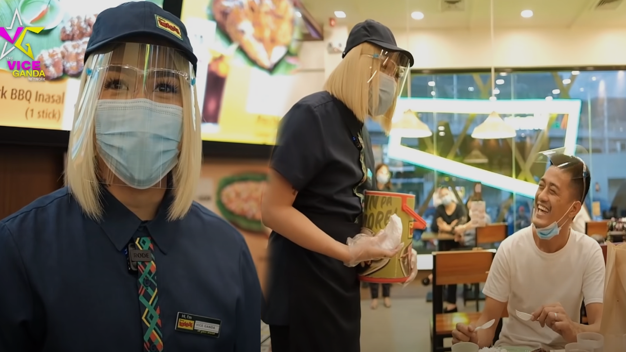 Vice Ganda Works as a Fast-Food Restaurant Employee for a Day