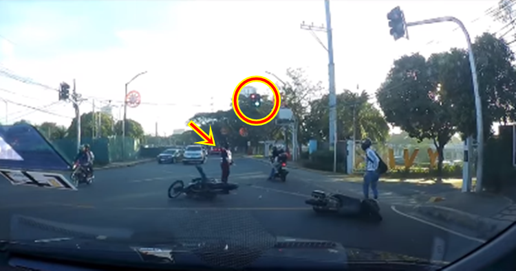 Traffic Enforcer Causes Accident After Ordering Motorists to Stop amid ...