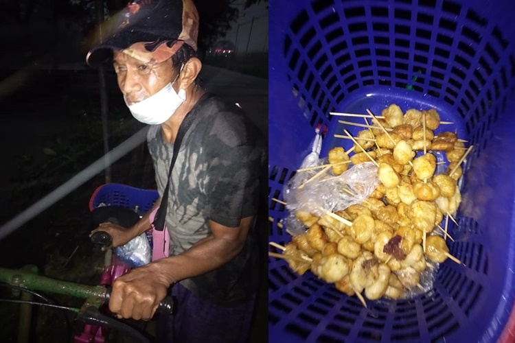 Lady Netizen Asks Help for Poor Elderly Vendor Crying Due to His Situation