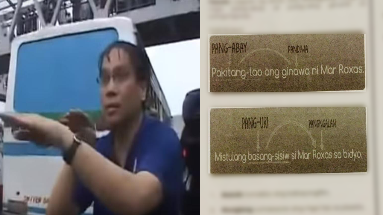 Learning Module Criticized Mar Roxas Being a Traffic Enforcer Goes Viral