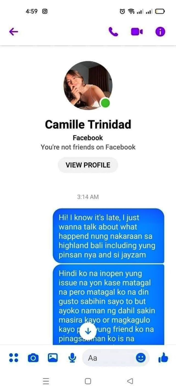 Jamill Issue: "Other Woman" Conversation w/ Camille Surfaces Online