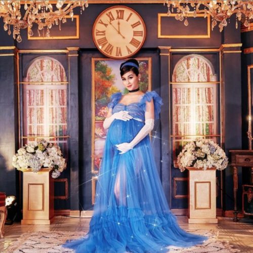 Zeinab Harake Shows Off Baby Bump In Disney Princess-Themed Maternity Shoot