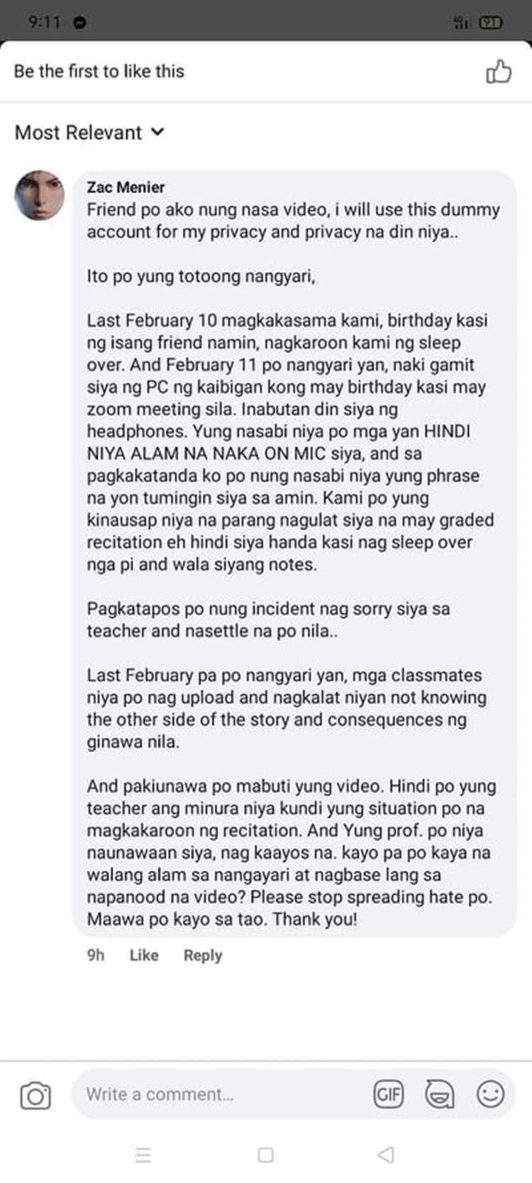 Teacher Hears Disrespectful Student Cursing Amid Online Class