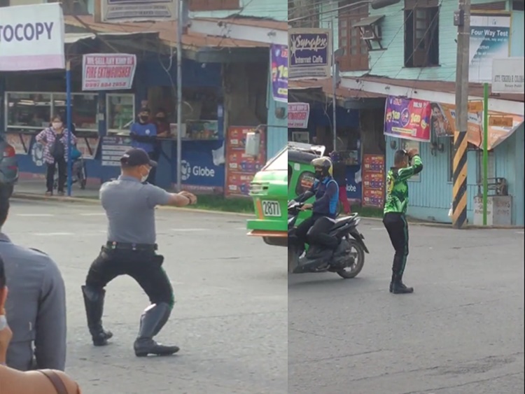 Traffic Enforcer Goes Viral For Tiktok Dance Along The Road
