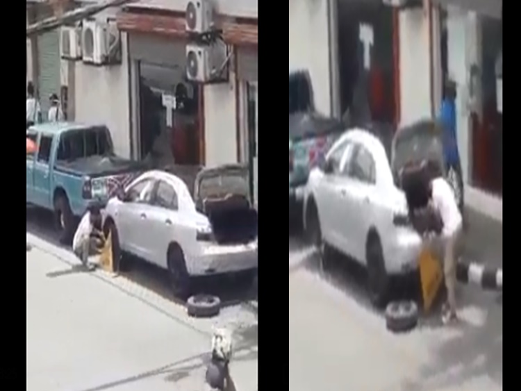 Witty Man Successfully Removes Wheel Clamp After Committing Violation