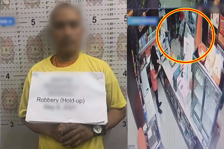 CCTV Captures Holdup Incident at Convenience Store in Sampaloc