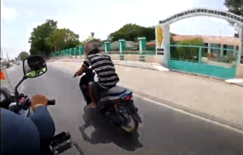 Intense Chase Scene Between Kalsada Task Force & Traffic Violator Goes Viral