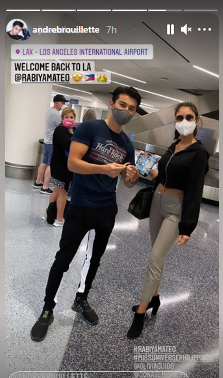 Rabiya Mateo spotted w/ Andre Brouillette amid breakup rumors w/ her BF