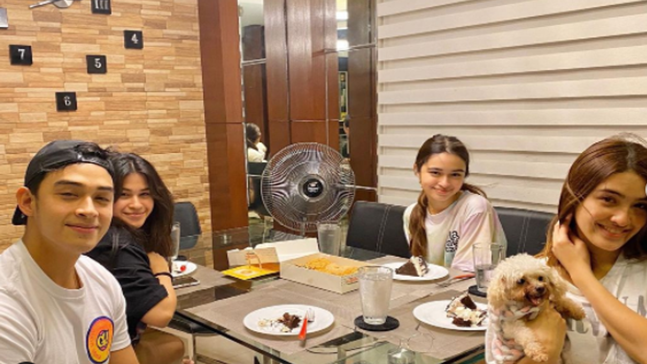 Sunshine Cruz Thanked Diego Loyzaga for Visiting His 3 Sisters