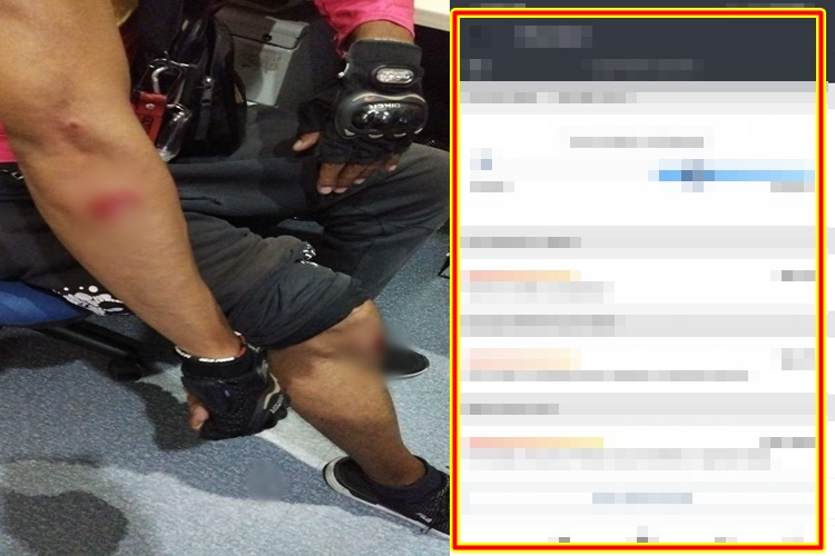 Delivery Rider Who Suffered Accident Airs Dismay After Firm Places Him ...