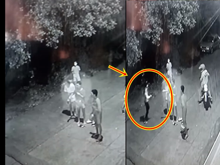 Female Hold Upper Caught on CCTV Victimizing 4 Teenagers