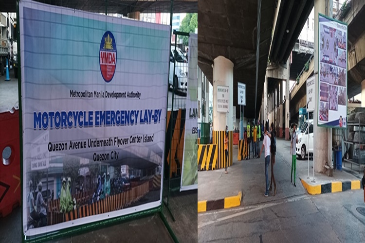 MMDA Unveils New Rainfall Lay-by on EDSA for Motorists During Rainy Days
