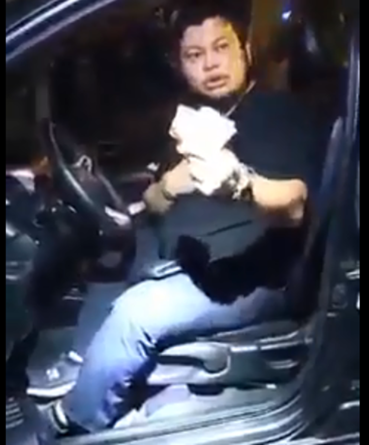 Drunk Driver Without License Caught On Camera Trying To Bribe Cops