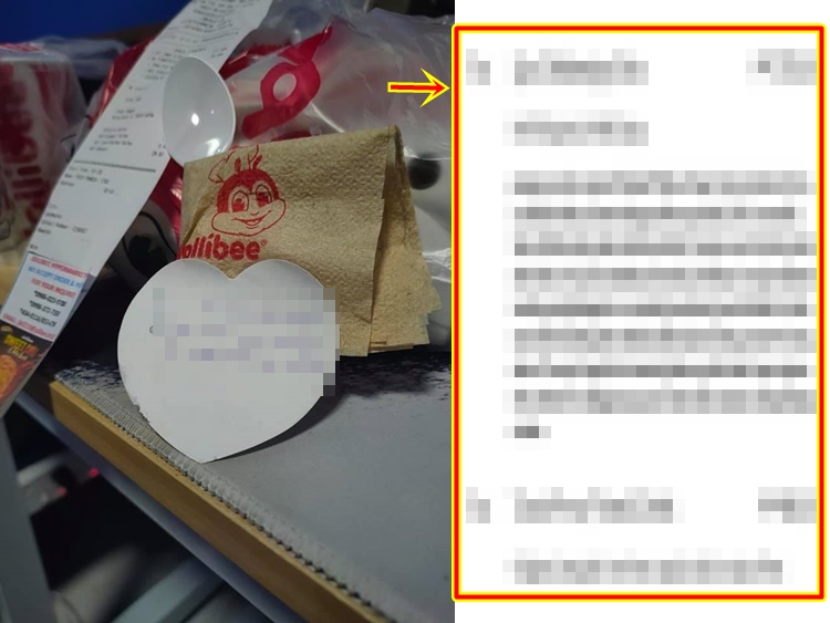 Male Netizen Leaves “Hugot Lines” While Asking Extra Spoon From Fast-Food