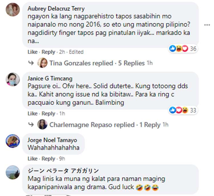 Pinay OFW Earns Criticisms Over Disrespectful Post Towards President ...
