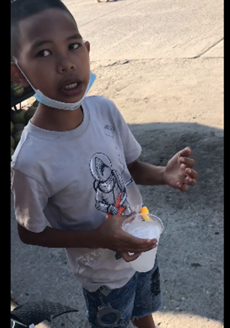 Young Boy Goes Viral After Giving Free Buko Juice to Exhausted Cyclist
