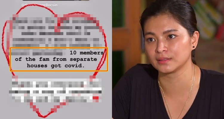 Angel Locsin Reveals 10 Members Of Her Family Got COVID-19