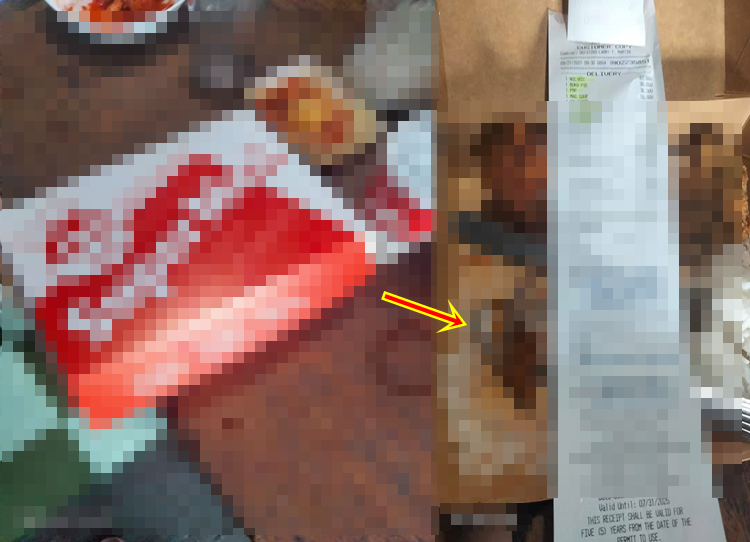 Lady Customer Slams Fast-Food Chain Over Alleged Disgusting Fried Chicken